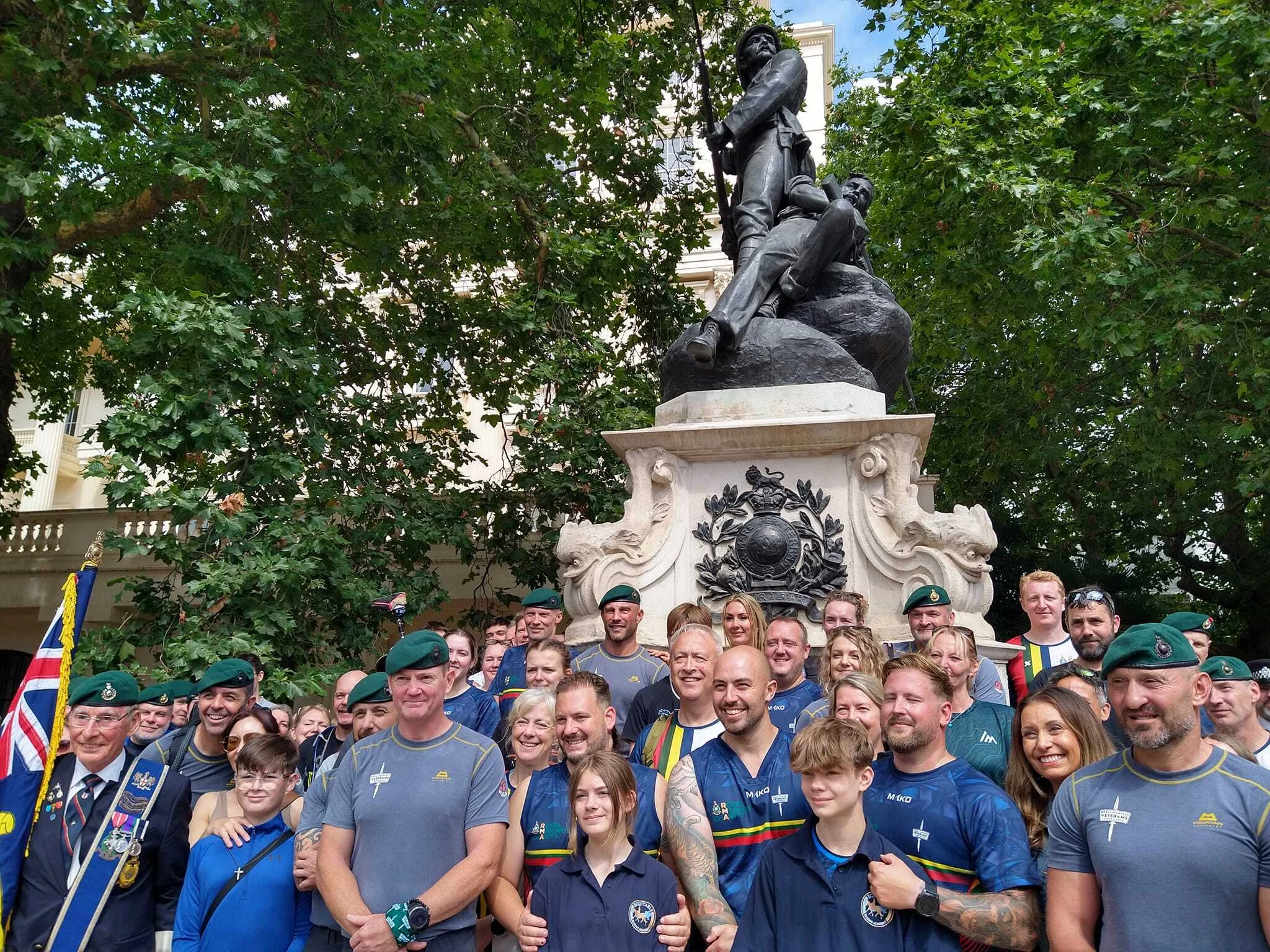 Royal Marines Veterans’ Speed March - Surrey Steels